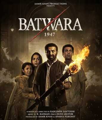 Batwara 1947 First Look Motion Poster: A Courageous Sunny Deol Tears ...