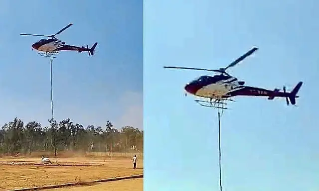 Helicopter survey for gold begins around Gudibande, land price ...