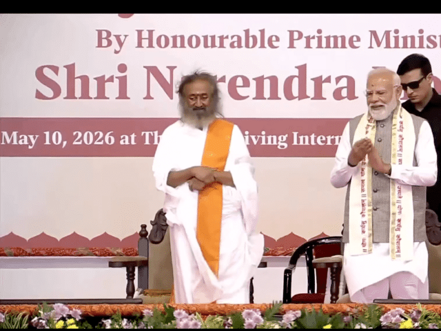 PM Modi hails role of spirituality, social participation at Art of ...