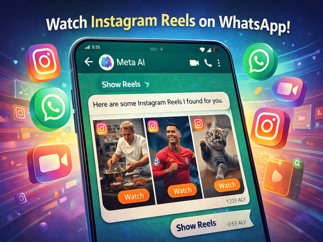 Watch Instagram Reels on WhatsApp Without Switching Apps: Try This ...