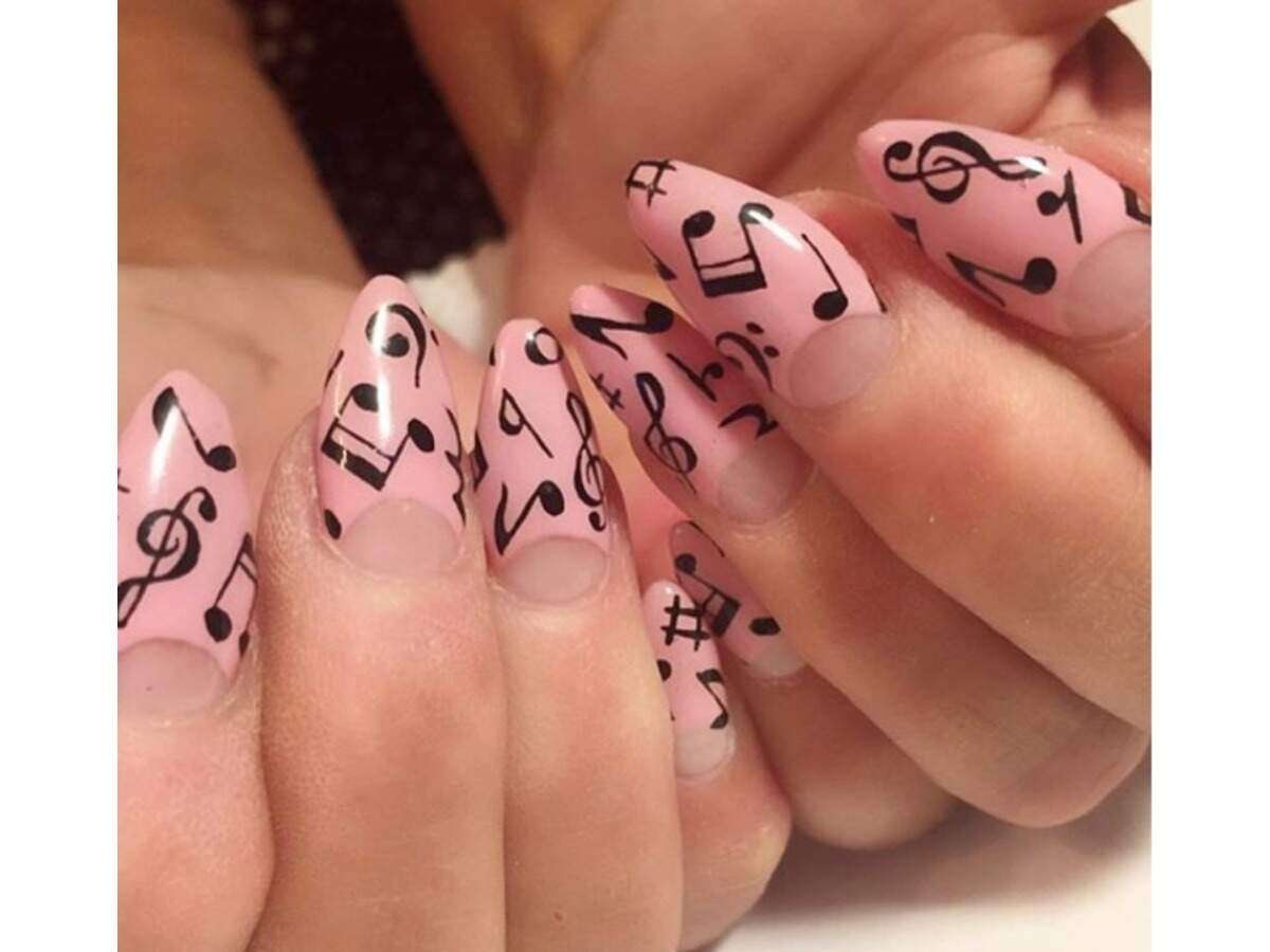 Music Note Nail Design